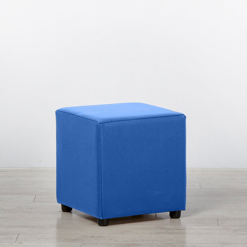 Rent Cube Seating in Blue from Online Furniture Hire